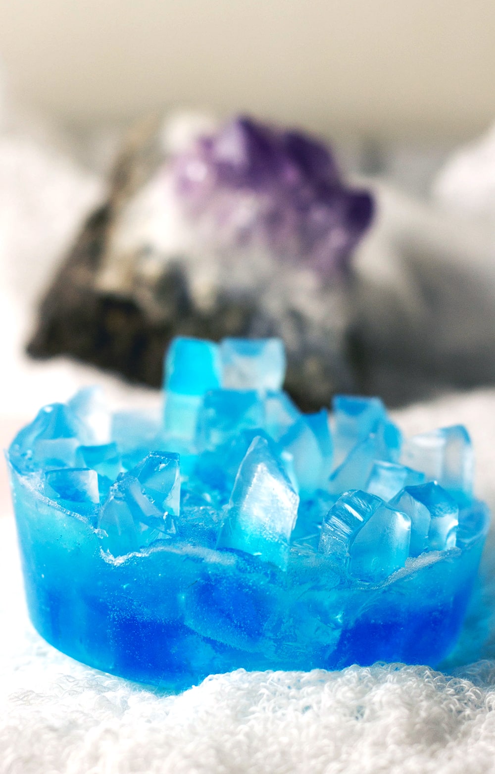 DIY Crystal Soap that Looks Like Gemstones | A Magical Mess