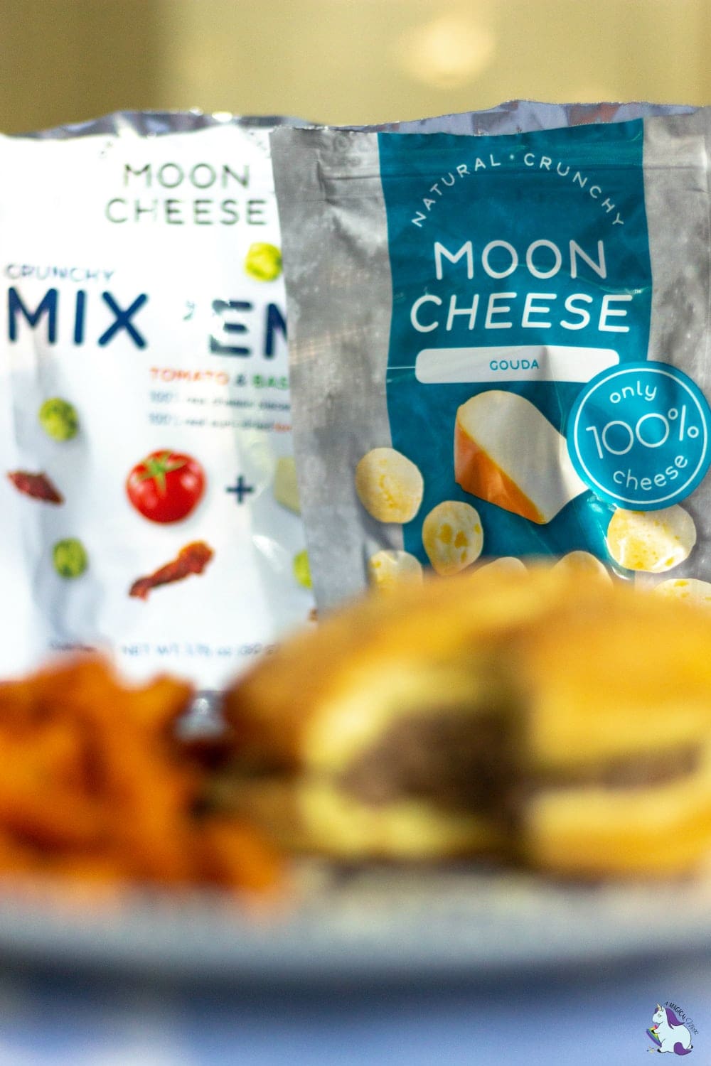 You'll Never Guess What's in this Cheeseburger - Moon Cheese? Yum!
