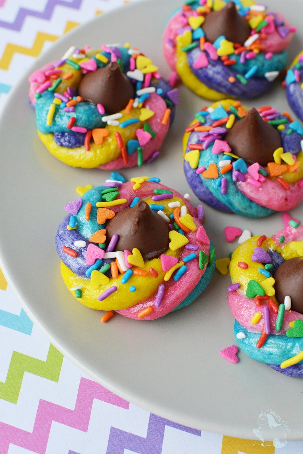 Sparkly & Colorful Unicorn Poop Cookies Recipe | A Magical Mess