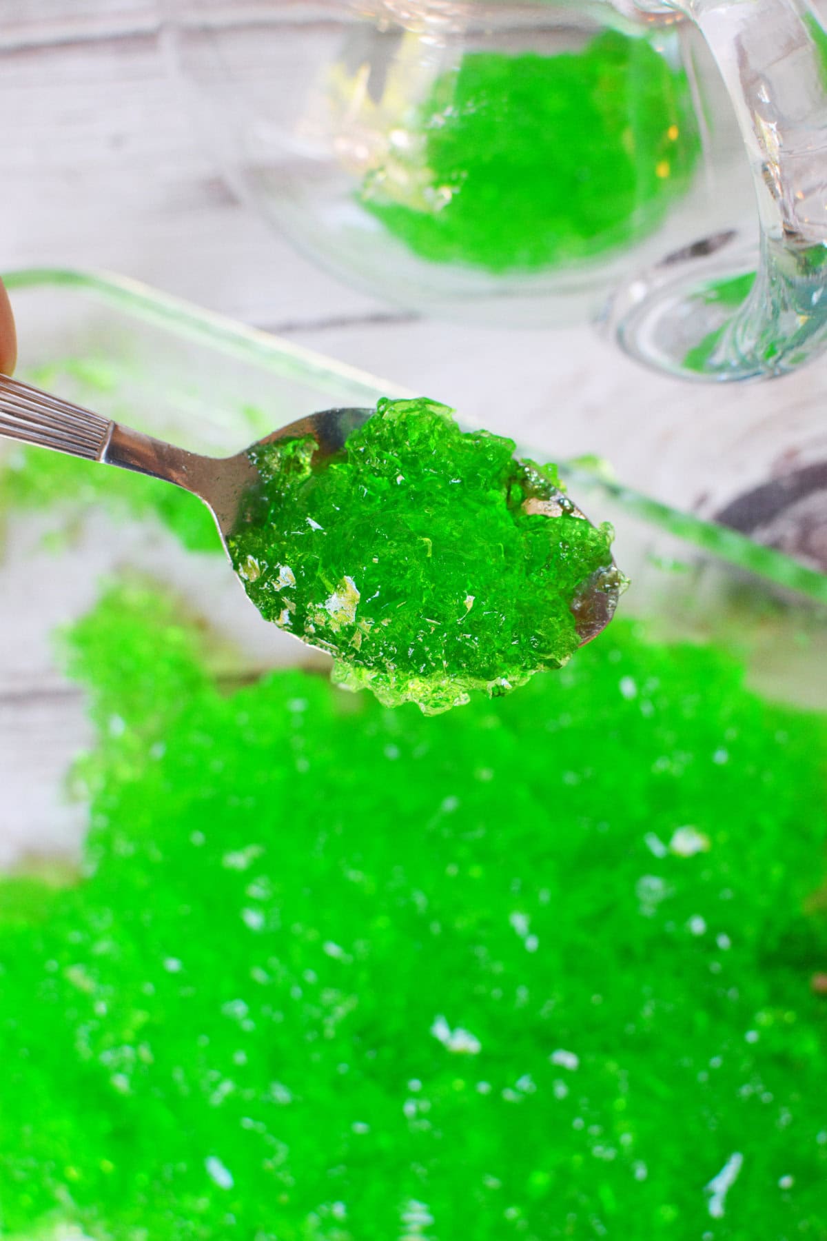 Goblin Goo Green Halloween Punch Recipe | Only 2 Ingredients