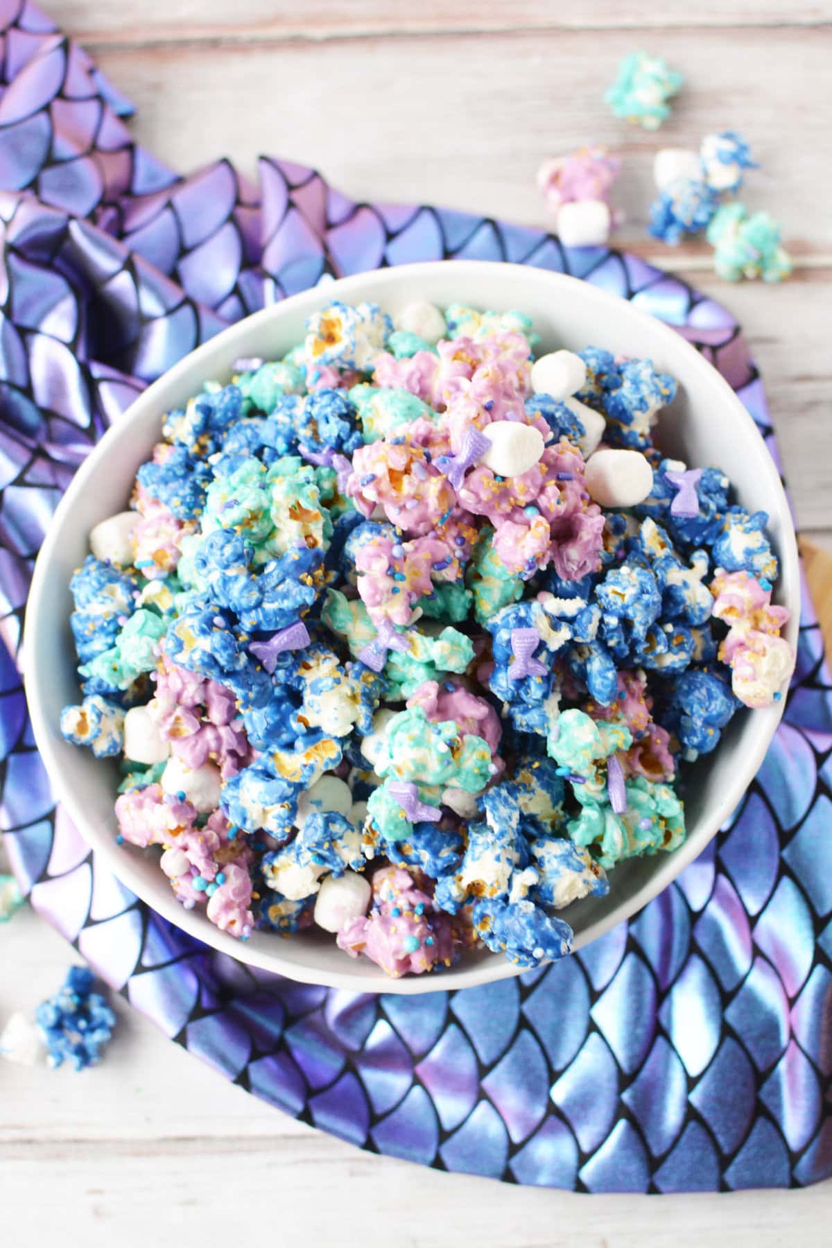 Easy Magical Mermaid Popcorn Recipe | A Magical Mess