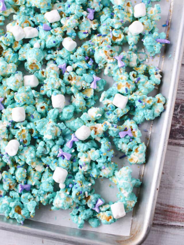 Easy Magical Mermaid Popcorn Recipe | A Magical Mess