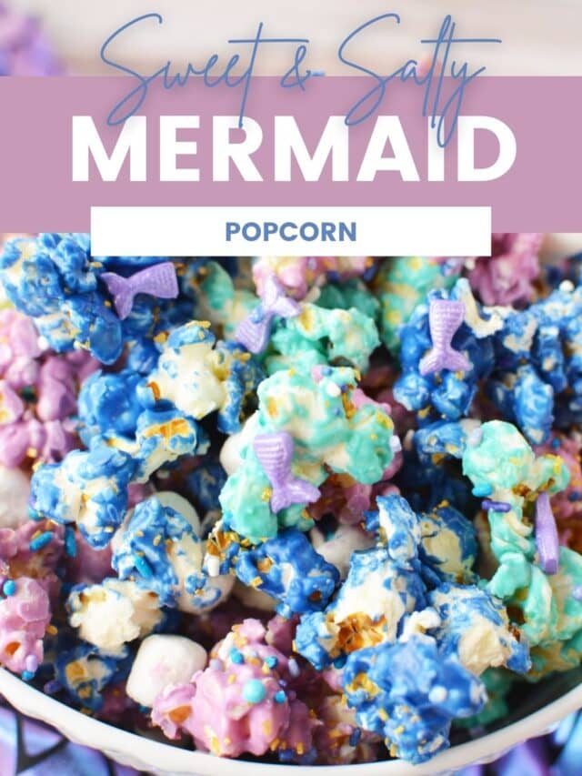 Easy Magical Mermaid Popcorn Recipe | A Magical Mess