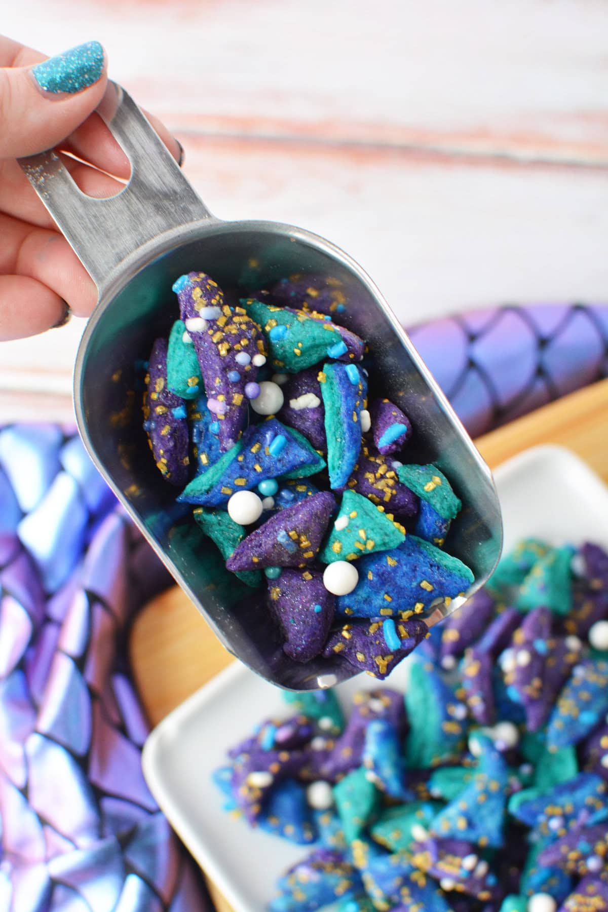 Magic Mermaid Shortbread Bites: Ocean-Inspired Mini Cookies
