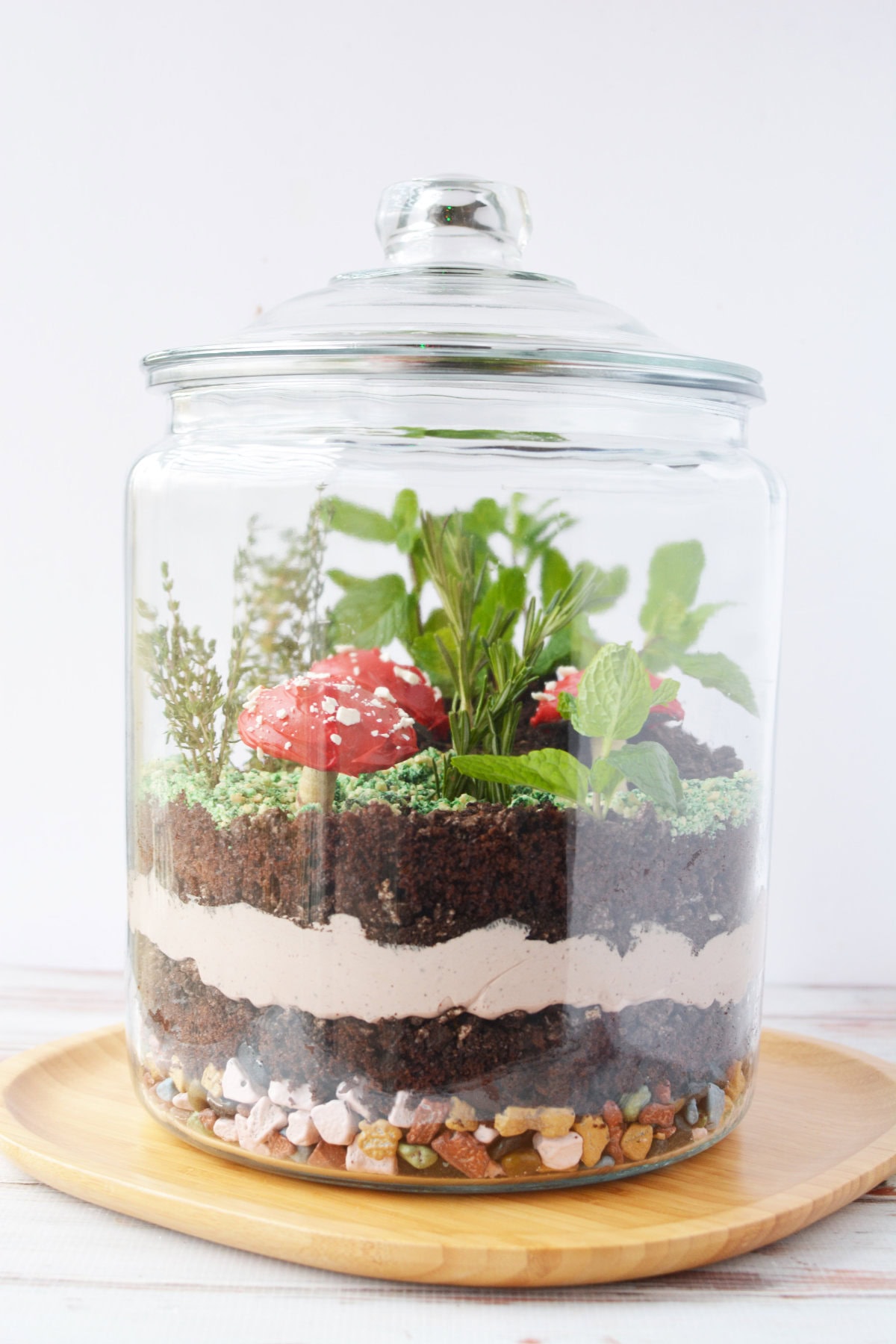 Woodland Fairy Edible Terrarium Dessert Recipe | A Magical Mess