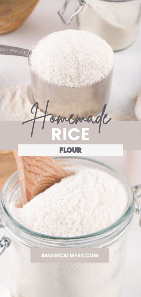 How to Make Homemade Rice Flour for Baking and Cooking | A Magical Mess