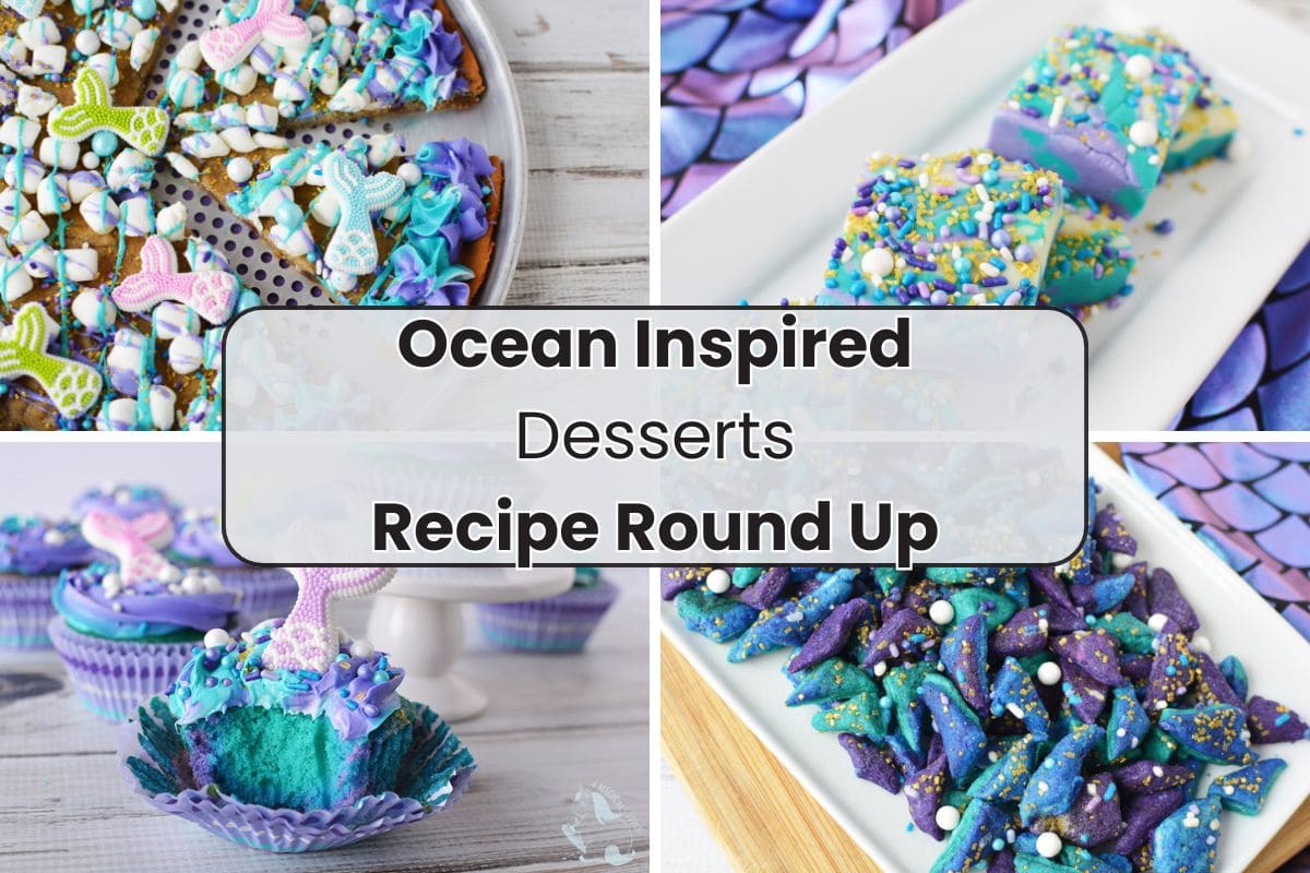 14+ Ocean Inspired Desserts for Your Next Mermaid Birthday Party | A ...