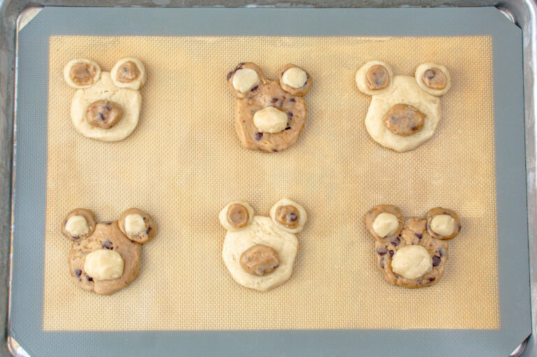How to Make Teddy Bear Cookies Out of Cookie Dough | A Magical Mess