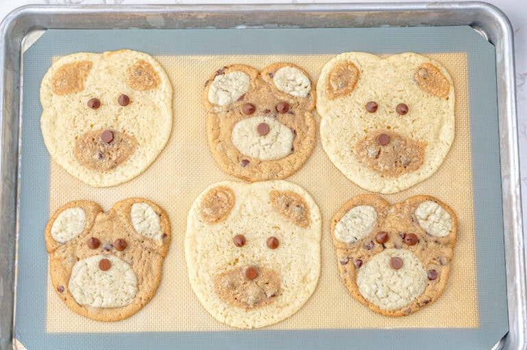 How to Make Teddy Bear Cookies Out of Cookie Dough | A Magical Mess